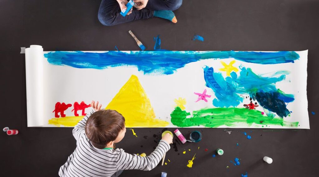 Drawing Paper Roll | Quality Long Roll of Art Paper for Drawing