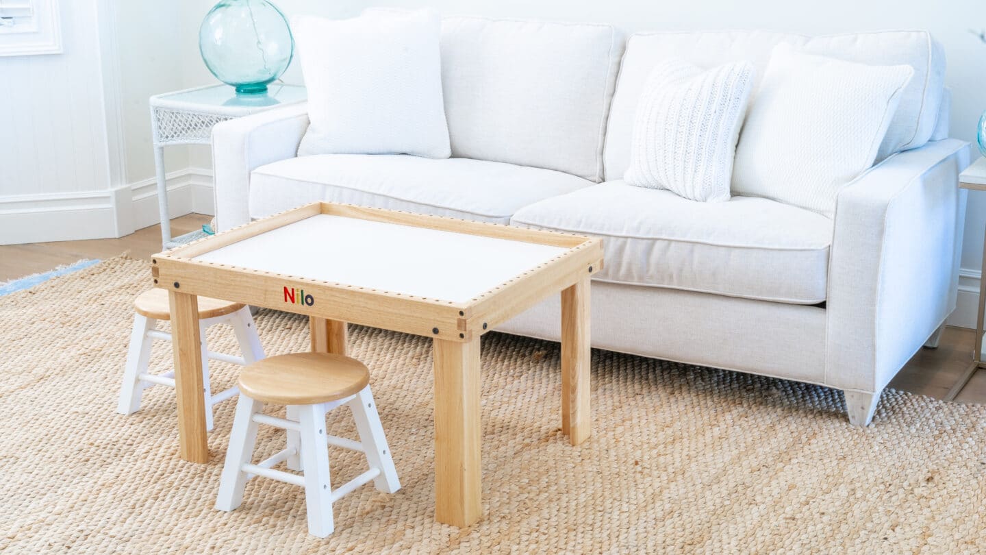 Small Activity Table | Toy Table for Kids | Baseplates Included