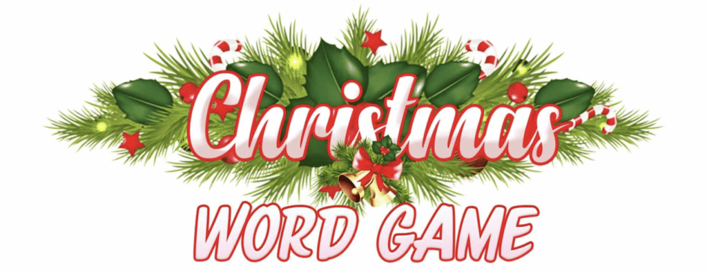 Kids Games for Christmas - FREE Printable Word Game