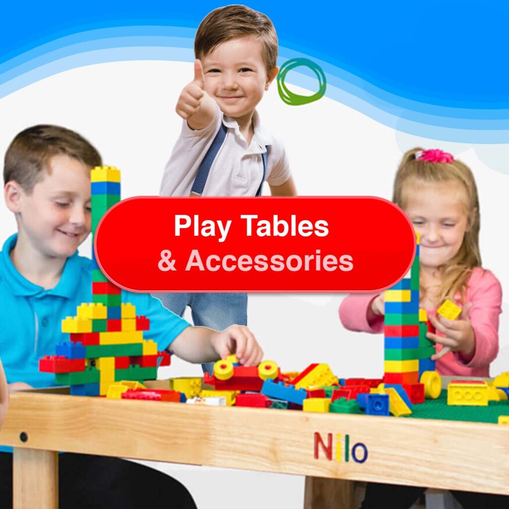 Kids Activity Tables | Board Gaming Tables | Baseplates & More! Nilo Toys