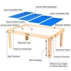 Large Activity Table for Kids with Accessory Holes - Shop Now